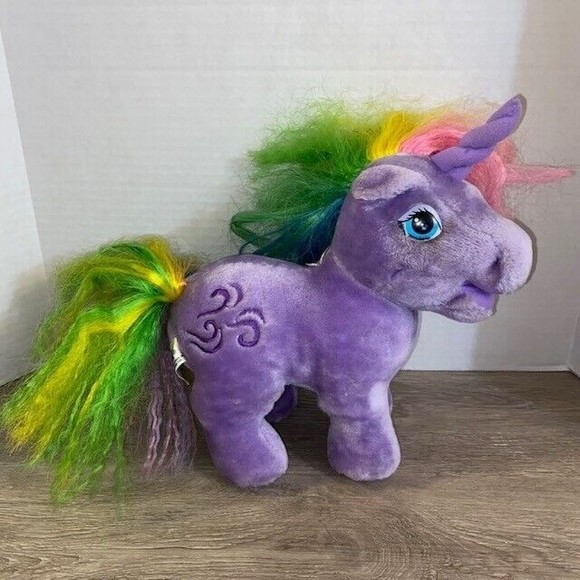 Hasbro | Toys | Vintage Hasbro Softies My Little Pony Plush Windy ...